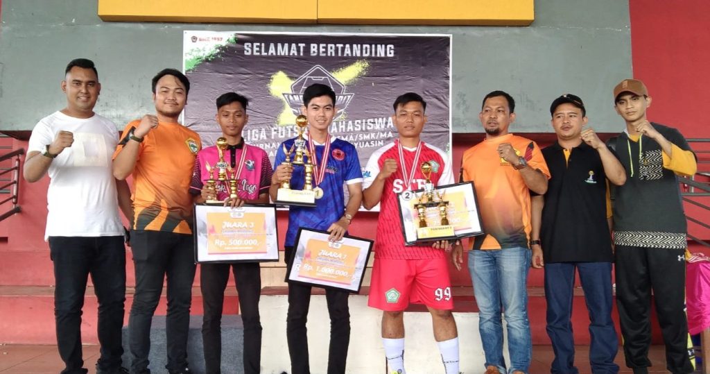 Tim Futsal STEI Raih Juara 2 Liga Futsal Mahasiswa Muba 2023 - Sriwijaya Media